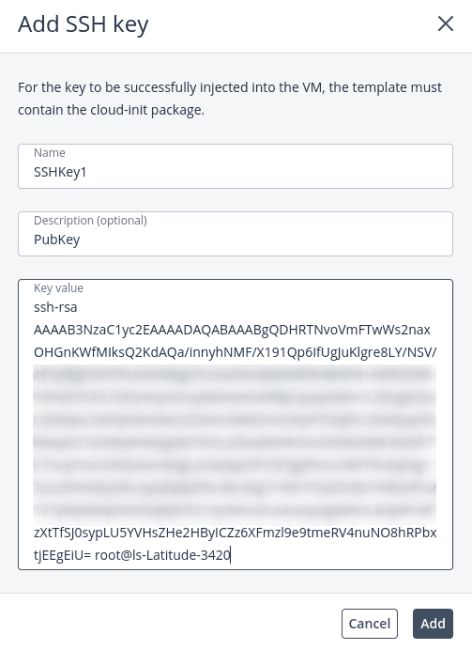 Managing SSH Keys | CloudPe Knowledge Base