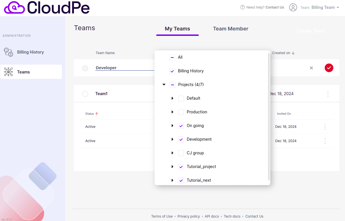 Teams: Collaborate Seamlessly on CloudPe - CloudPe