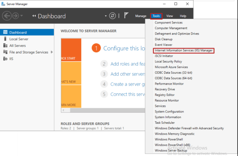 How to install IIS & Configuring Encrypt SSL on Windows Server