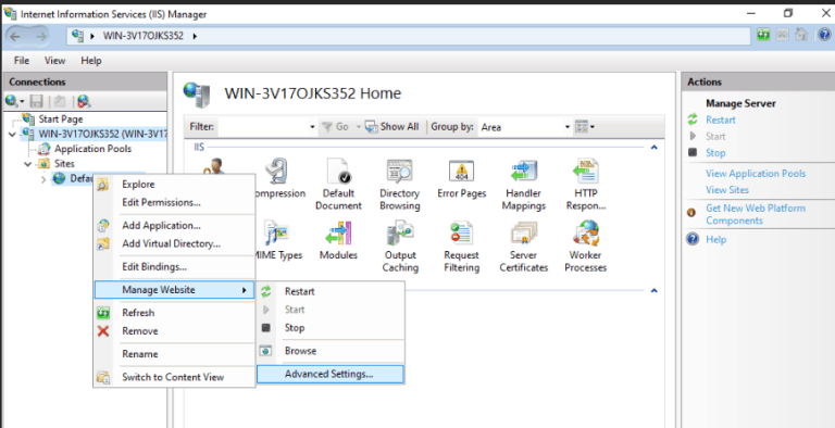 How to install IIS & Configuring Encrypt SSL on Windows Server